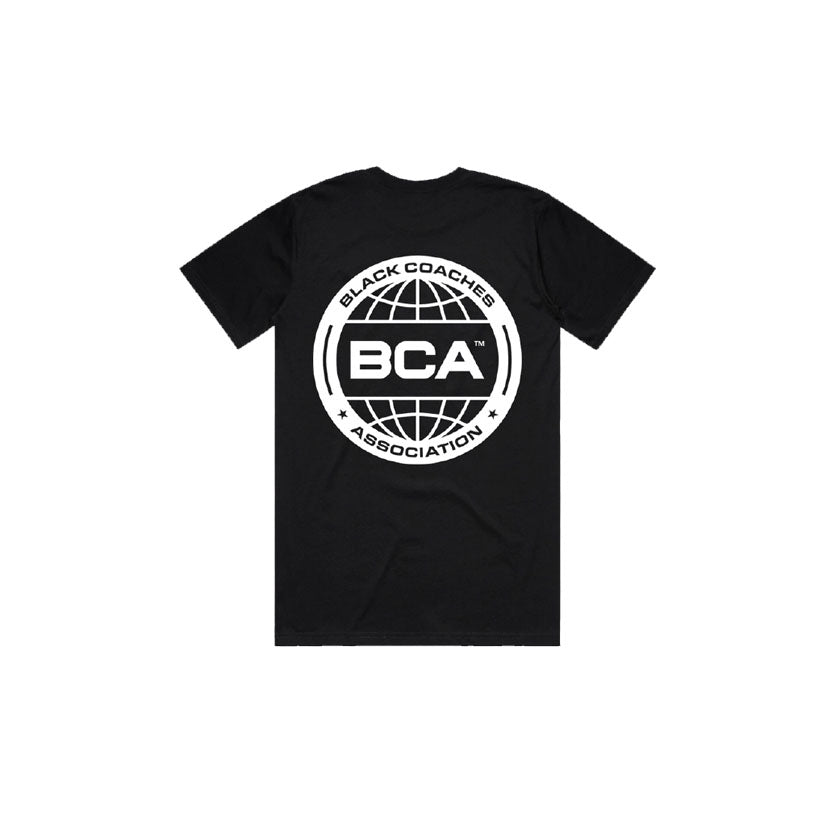 BCA LOGO BLACK TEE – BCAWORLDWIDE